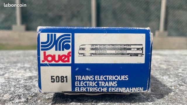 Trains, HO, Jouef, voiture pilote vb2n (n°2) - Modélisme