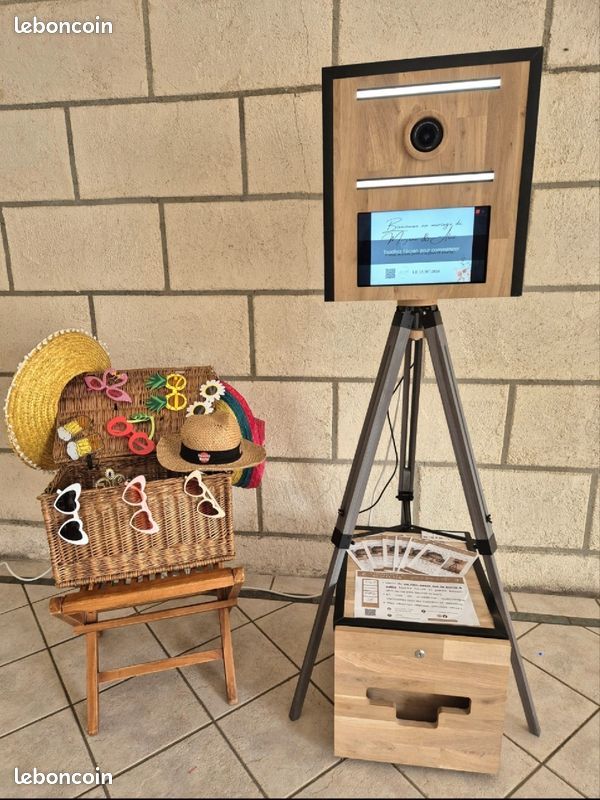 📸 location borne photobooth – immortalisez vos moments inoubliables 🎉 - Services évènementiels