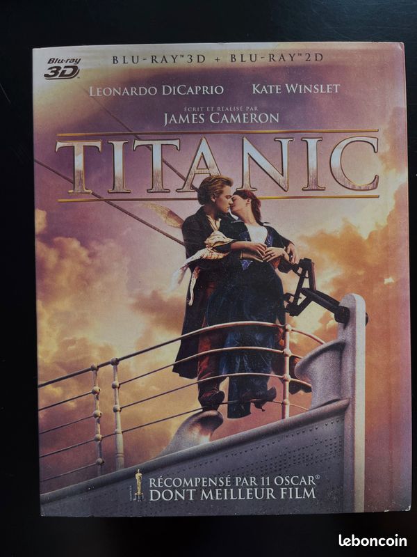 "Titanic" Blu-ray 3D coffret de 4 discs - DVD - Films