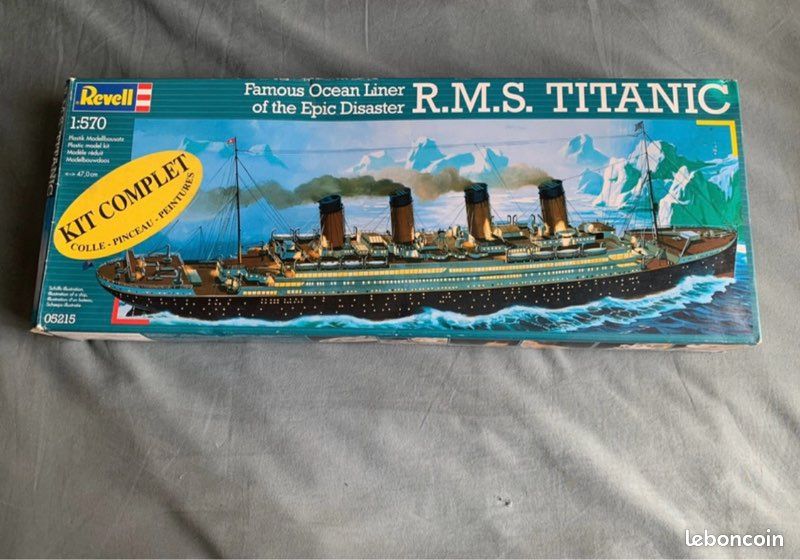 Maquette Titanic Revell numéro 05215 - Modélisme