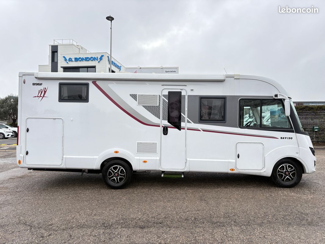 Integral camping car rapido 896 f boite automatique 9 zf - Caravaning