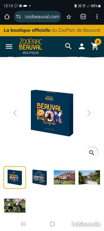 Box Beauval zoo 2 jours 4 personnes - Évènements