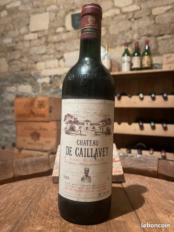 Bordeaux Chateau de Caillavet 1985 - Vins & Gastronomie