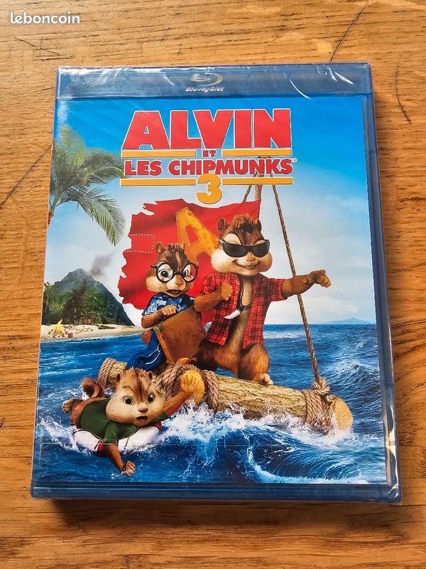 Blu Ray alvin et les chipmunks 3 - DVD - Films