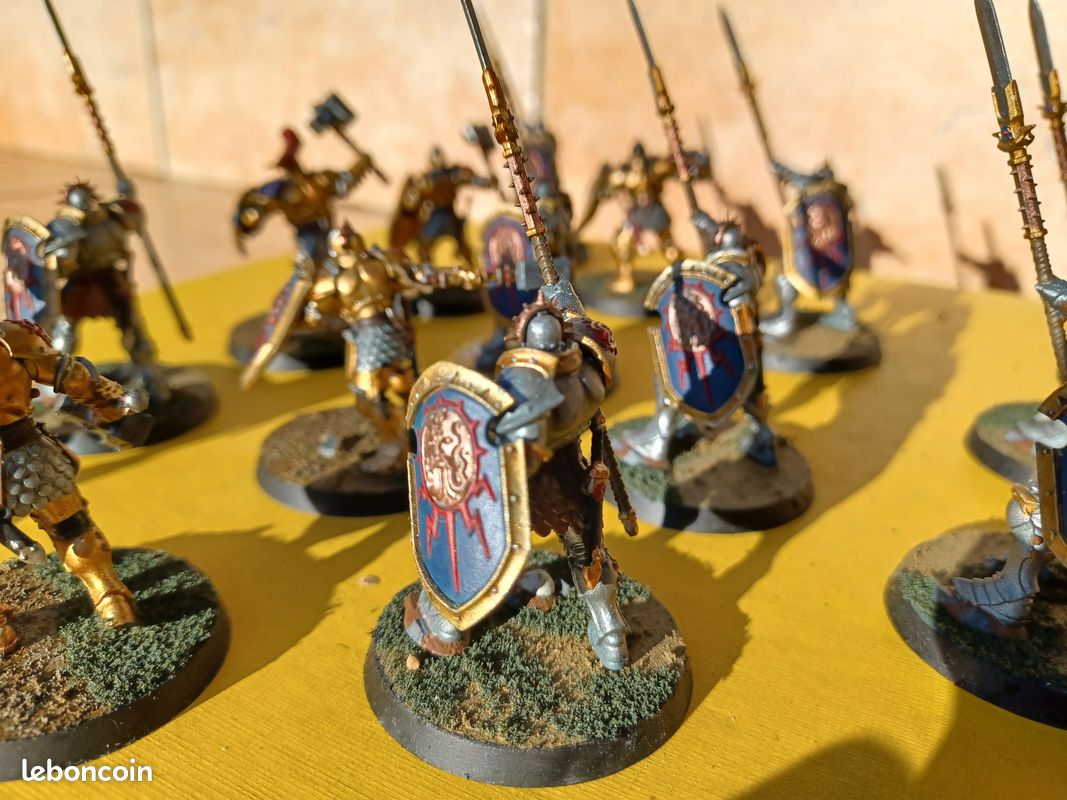 Stormcast Eternals - 14x Stormcast Vindicators peints & soclés ...