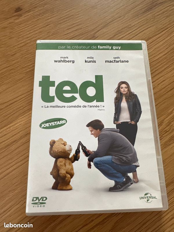 DVD TED - Mark Wahlberg Mila Kunis - DVD - Films