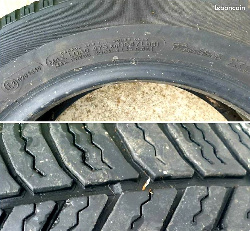 Pneu Michelin 185/60 R14 82T Mxt - Équipement auto