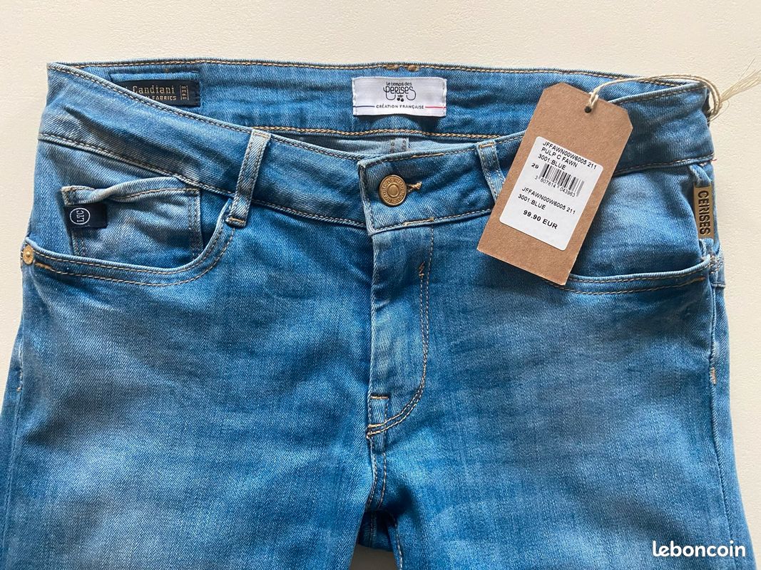 Jean marque LE TEMPS DES CERISES Neuf - Vêtements