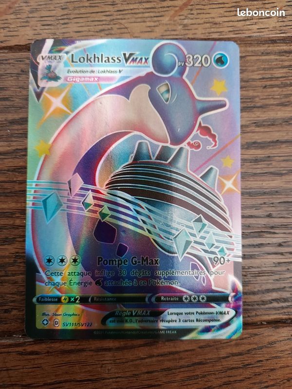 Carte Pokémon Vmax shinie - Collection