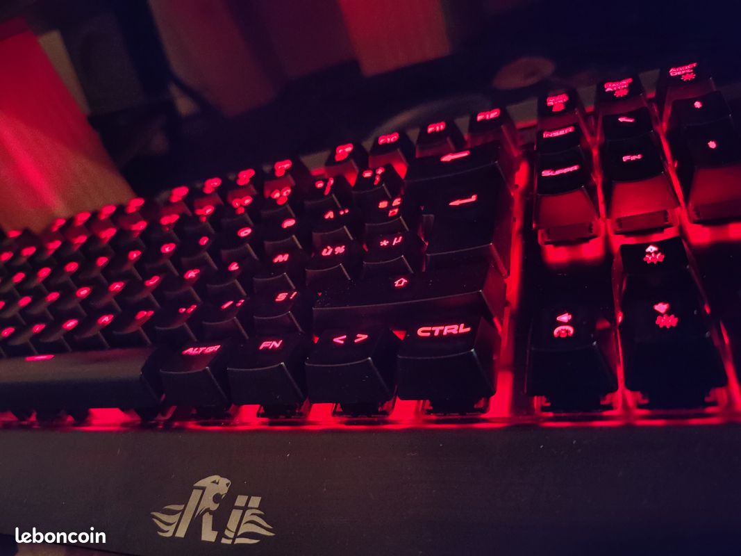 Clavier mécanique gaming Rii k61c LEDs - Accessoires informatique