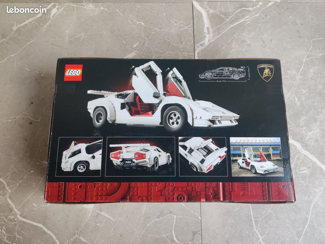 10337 LEGO Icons Lamborghini Countach 5000 Quattrovalvole - Jeux & Jouets