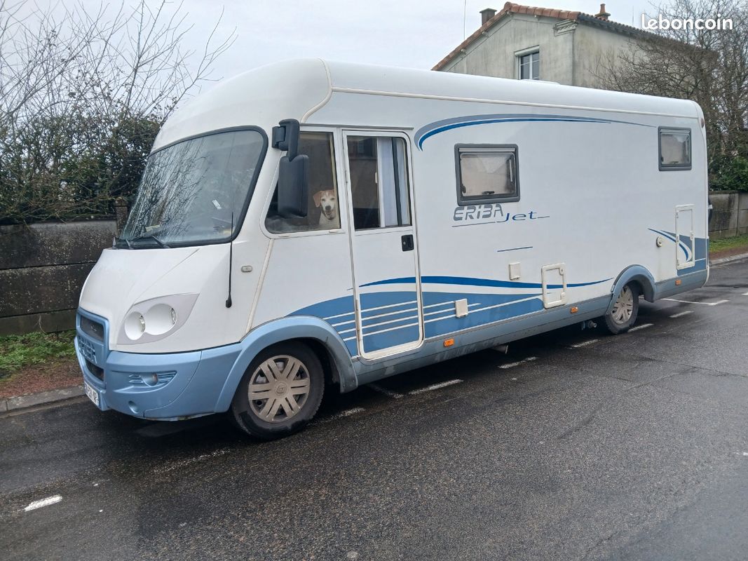 Vends camping car hymer eriba jet 686 - Caravaning