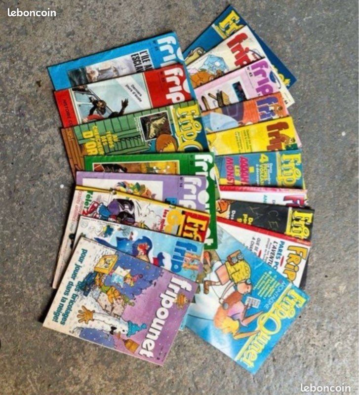 Lot de Magazines Fripounet - Collection Vintage - Collection