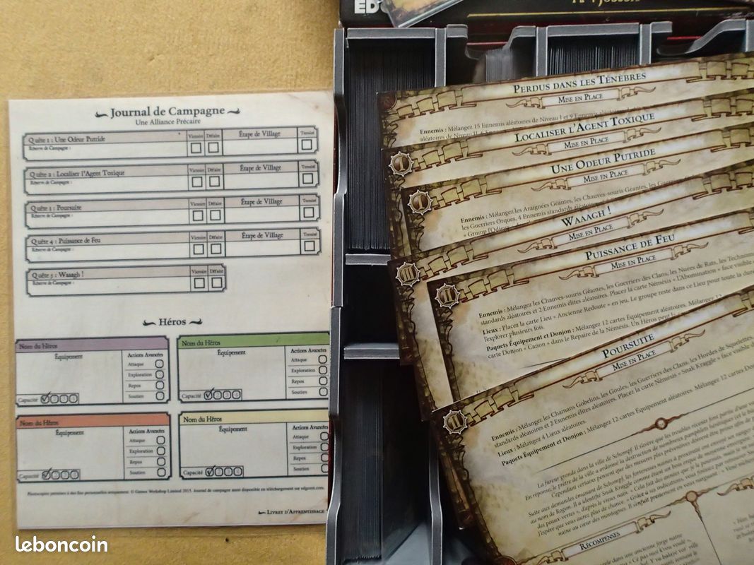 Warhammer quest VF scenarios additionnels - Jeux & Jouets