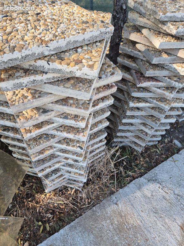 Dalles terrasse - Bricolage