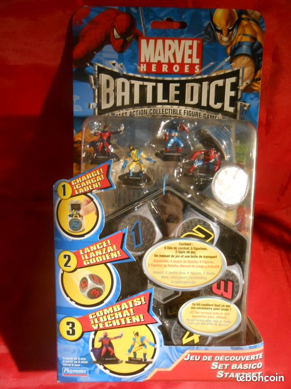 Marvel Heroes Battle Dice - Jeux & Jouets