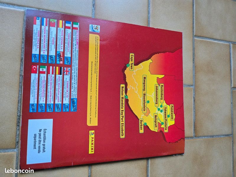 Album Panini South Africa 2010 vide - Collection