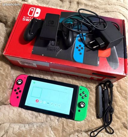 Consoles et accessoires de jeux Switch d'occasion - leboncoin