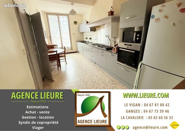 Maison à vendre et vente appartement Le Vigan (30120) - leboncoin