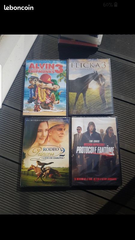 Lot 4 DVD neufs - DVD - Films