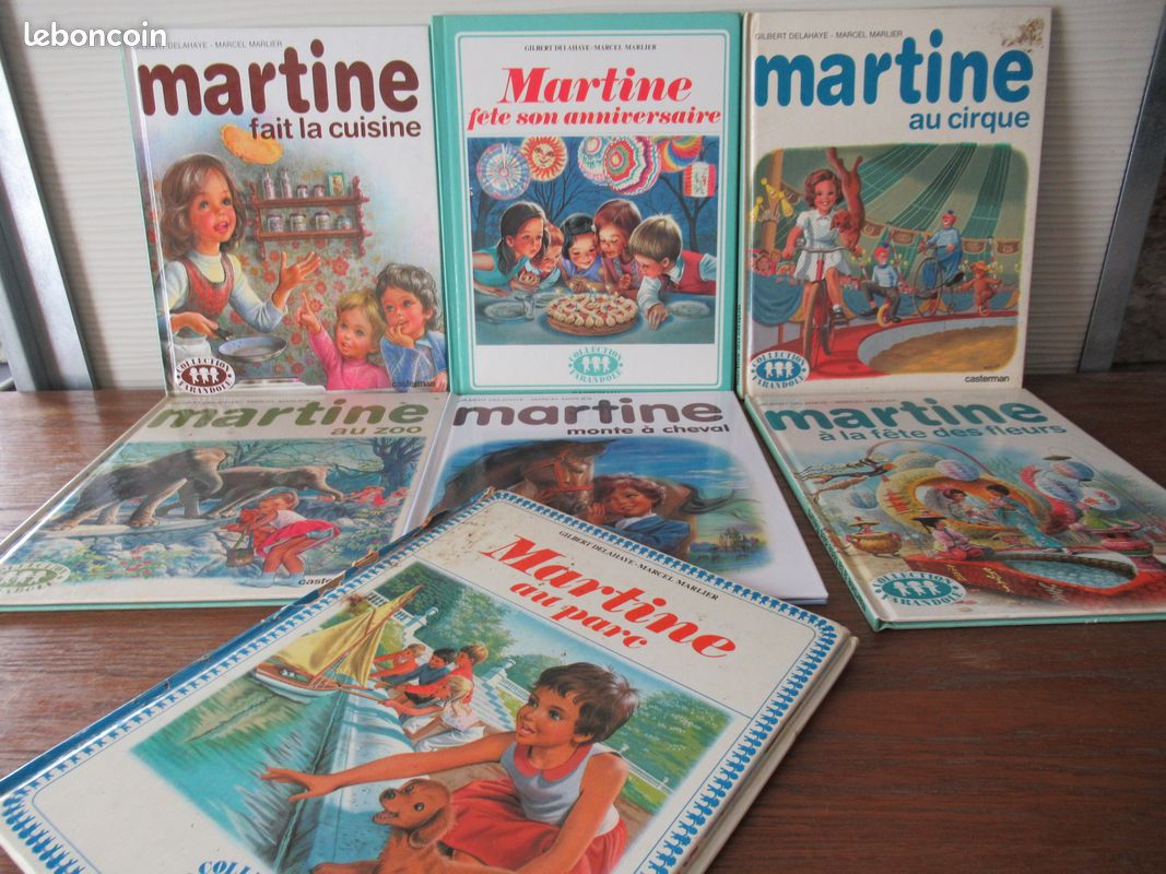 Lot livre pour enfant de 7 martine édition casterman - Livres