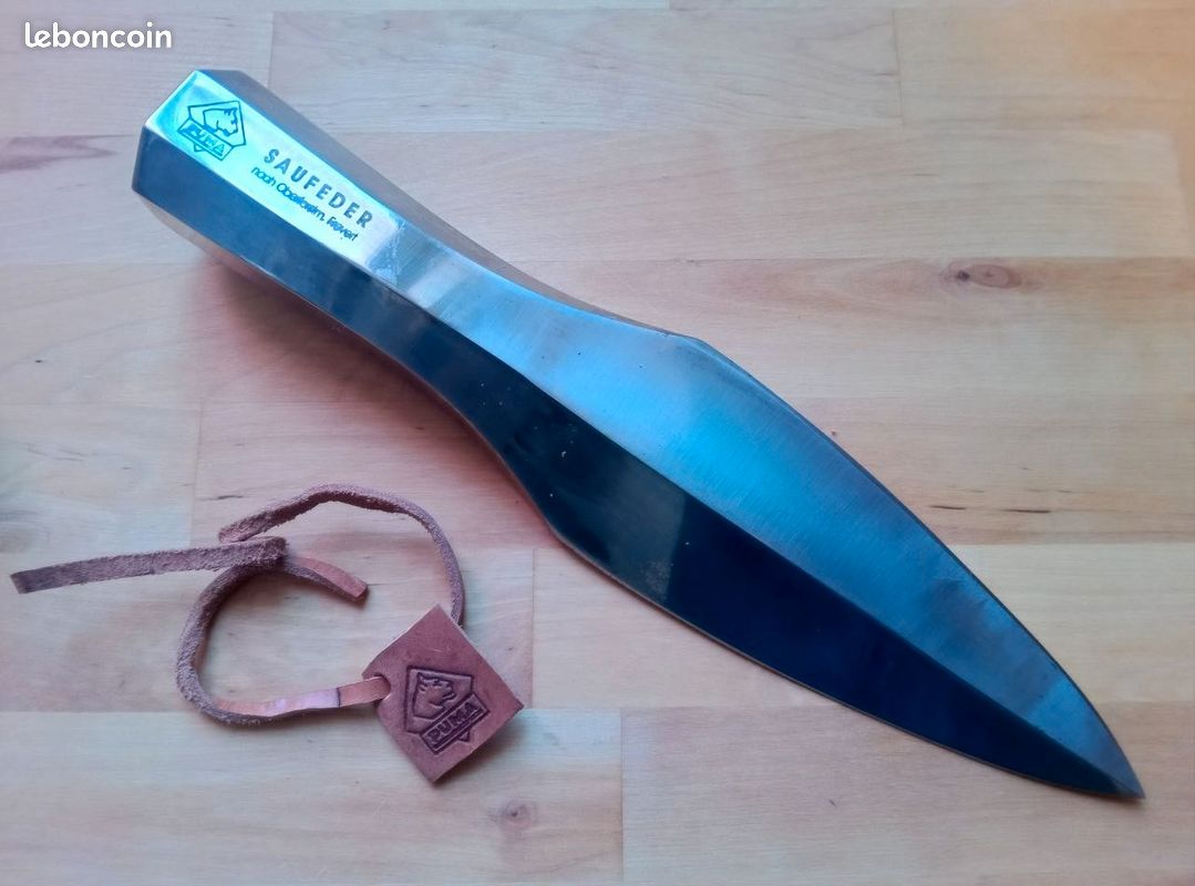 Fer de lance à sanglier "Saufeder" Puma Solingen Germany vintage NEUF ...
