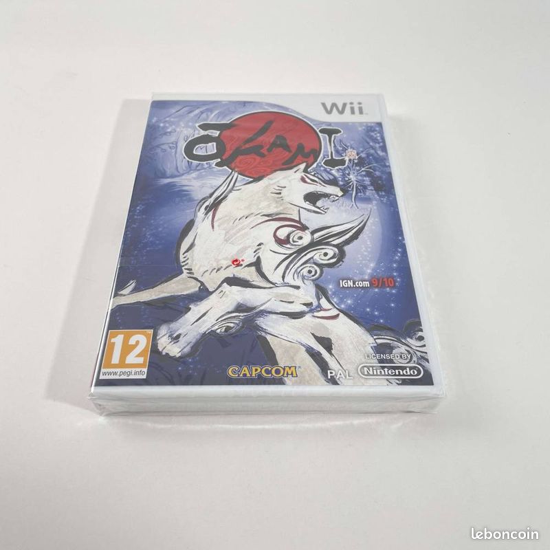 Wii Okami FRA neuf sous Blister - Consoles