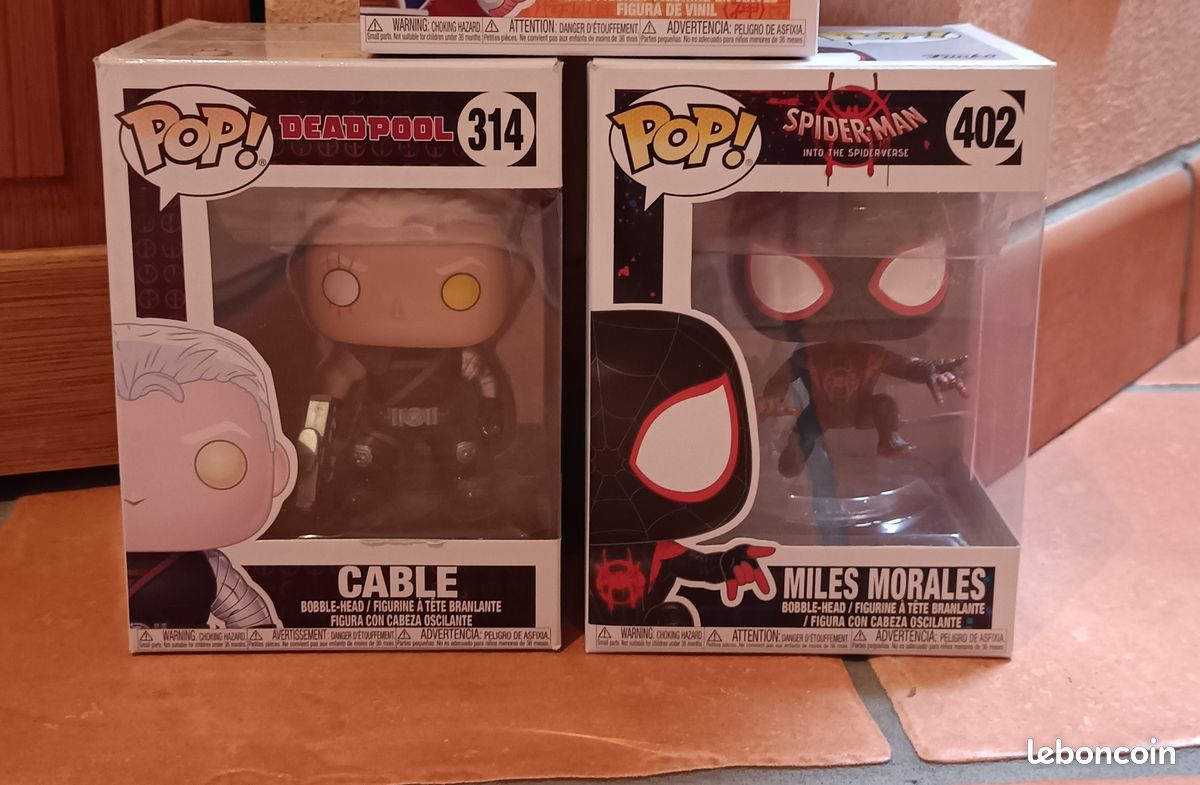 Funko Pop Cable & Spider-man - Jeux & Jouets