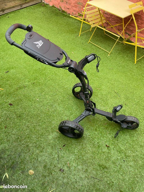 Chariot golf Axglo tri Lite noir - Sport & Plein air