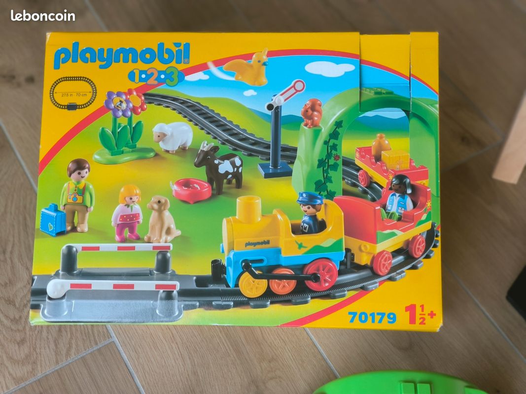 Playmobil 123 Train et circuit - Jeux & Jouets
