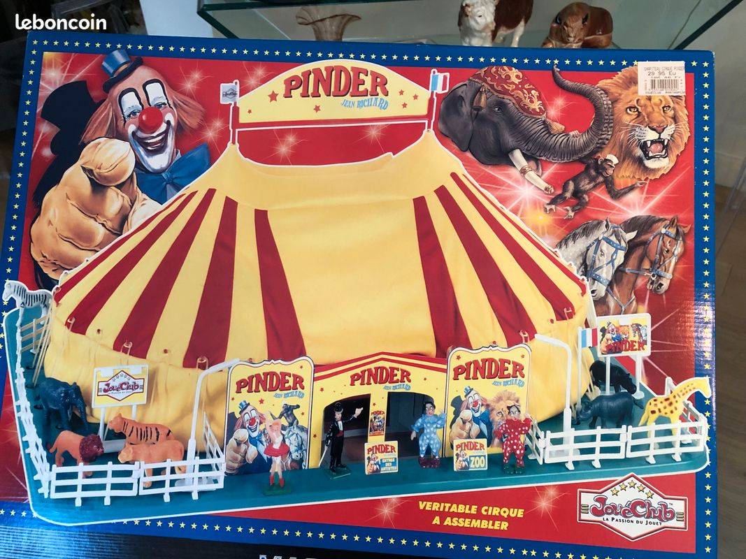 Boite Vide Chapiteau Cirque PINDER vers 2005 - Jeux & Jouets