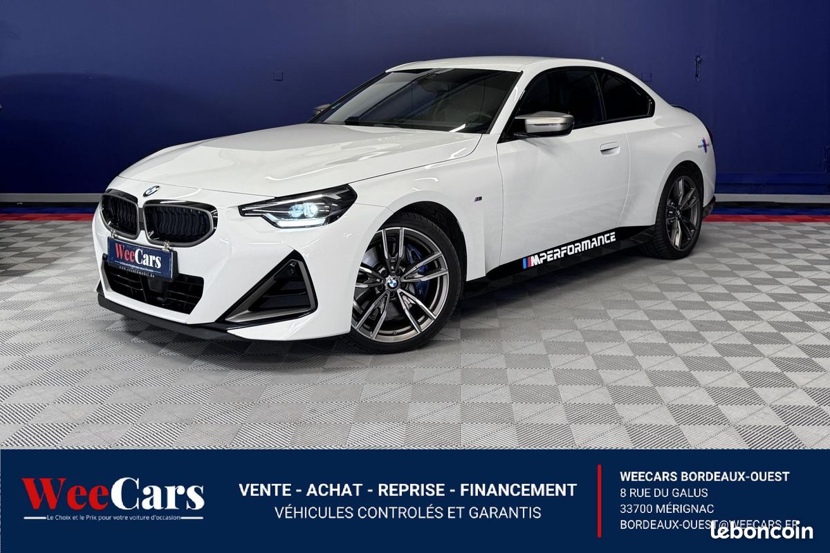 BMW SERIE 2 M240i xDrive 375cv BVA Sport G42 M Performance - Voitures