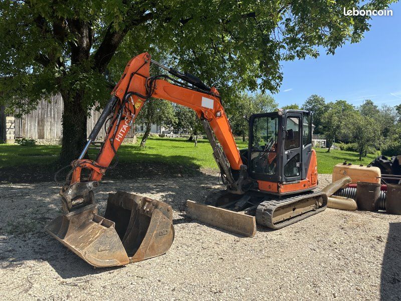 Hitachi ZX65 USB 5A - BTP - Chantier gros-oeuvre