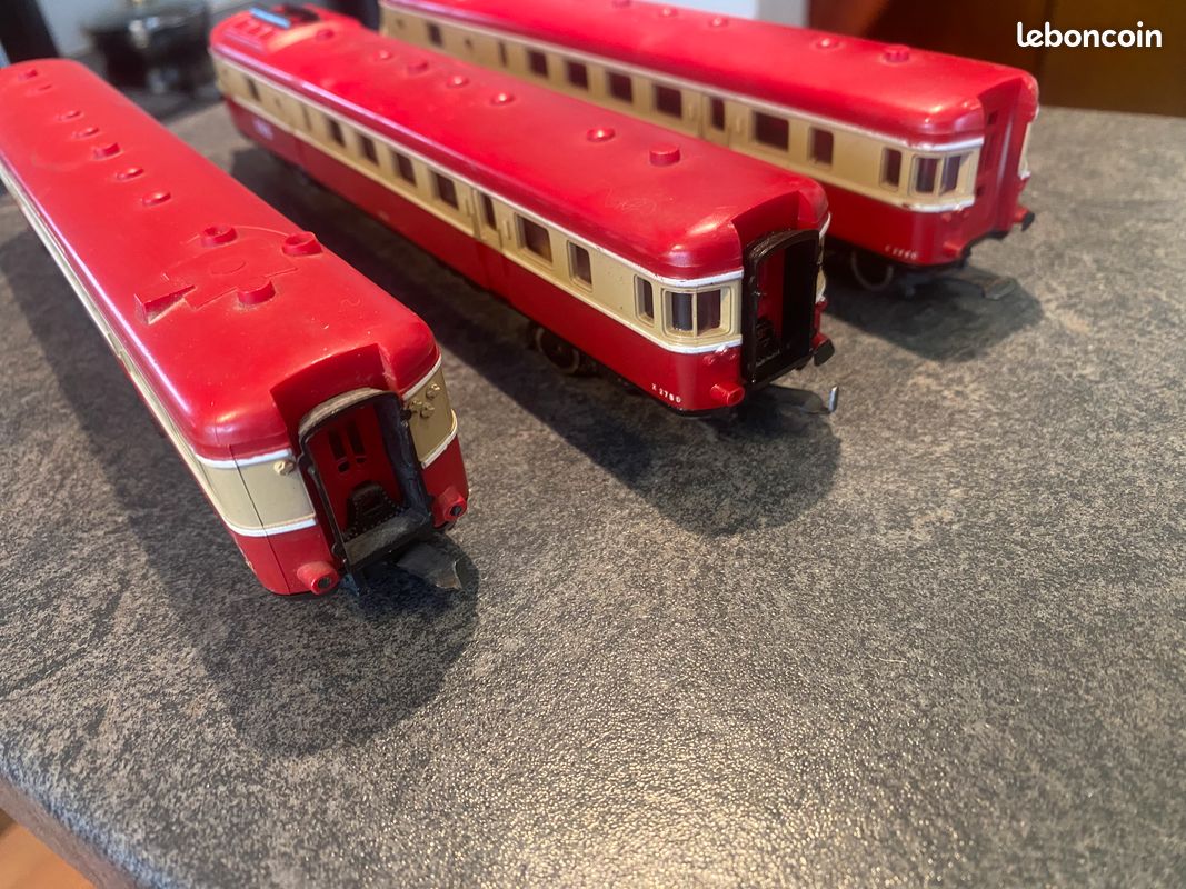 Autorail trans europ express en HO - Jeux & Jouets