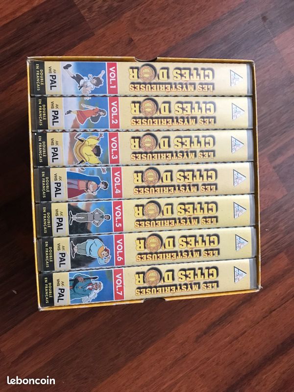 Mystérieuse cité d or vhs coffret - DVD - Films