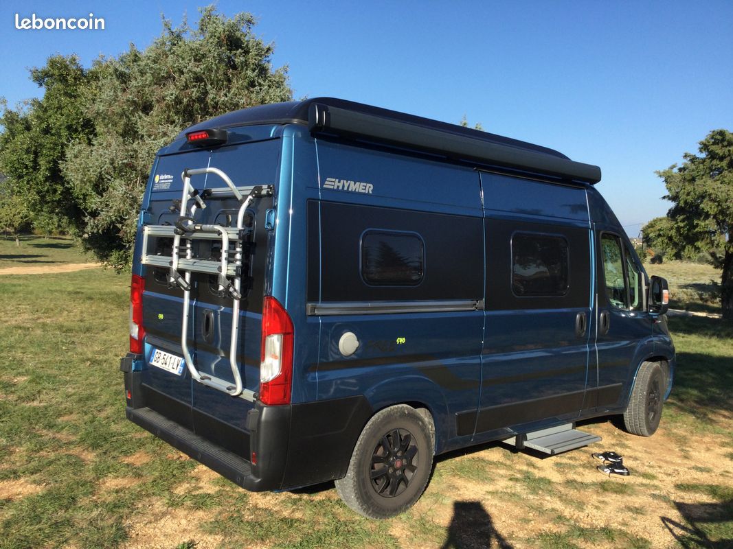 Camping-car HYMER 540 free bleu - Caravaning