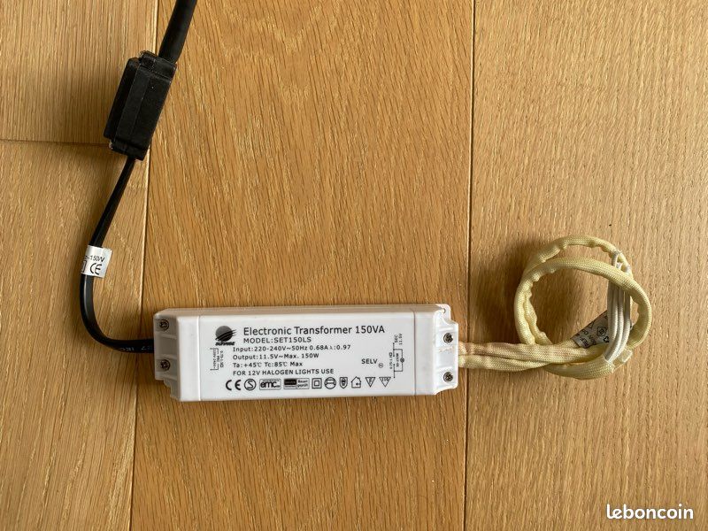 Transfo pour halogène - Bricolage
