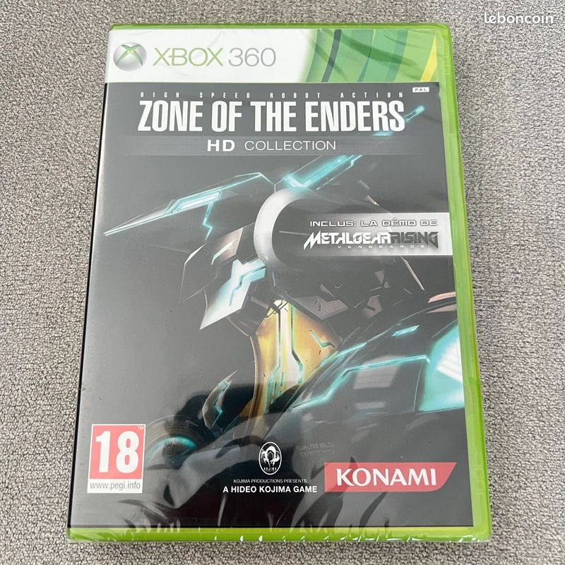 Xbox 360 zone of the enders hd collection neuf sous blister microsoft ...