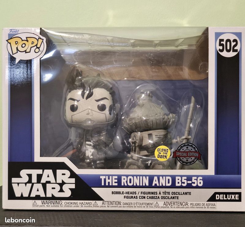 Figurine Pop Funko The Ronin and B5-56 Special Edition n°502 - Collection