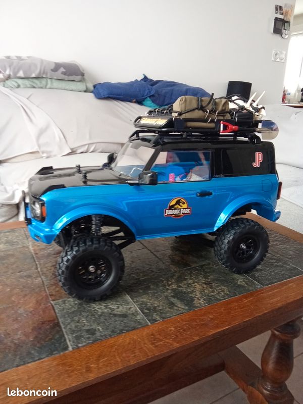 Voiture rc crawler neuf rtr 1/10 Tamiya Ford Bronco + accessoires ...