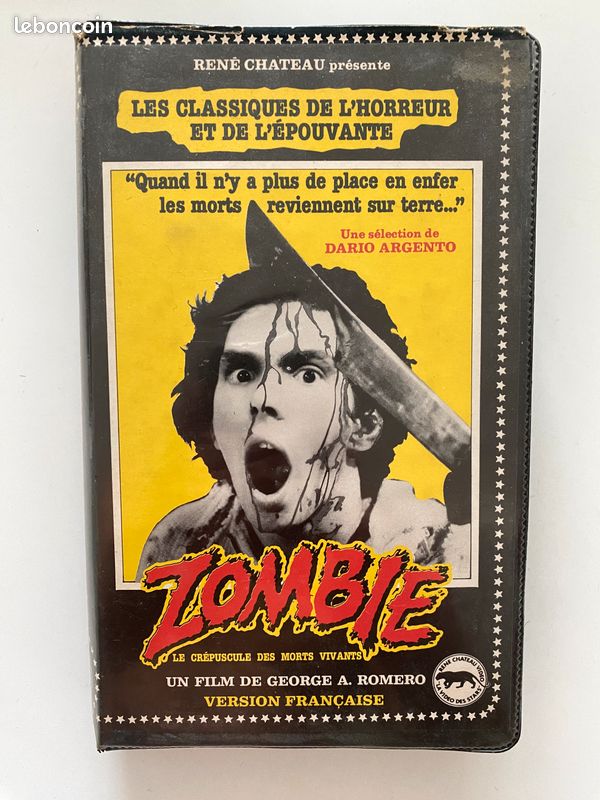 VHS ZOMBIE --- George Romero -- 1978 Culte - DVD - Films