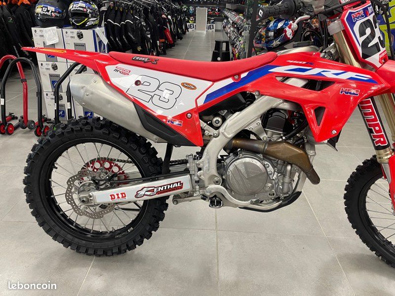 CRF 450 modèle 2022 - Rouge - 43 heures - HONDA - Motos