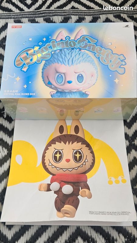 Labubu big into energy series Crystal ball - Jeux & Jouets