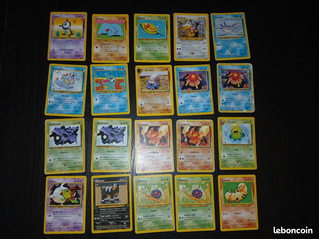 Pokemon - Lot de cartes Neo Genesis - Collection