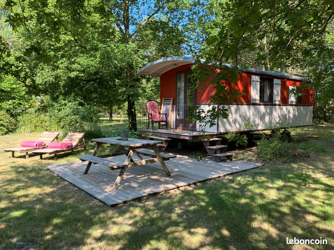 Roulottes 2/3 pers. Nature, Calme & Confort - Du 20 Avril au 30 ...