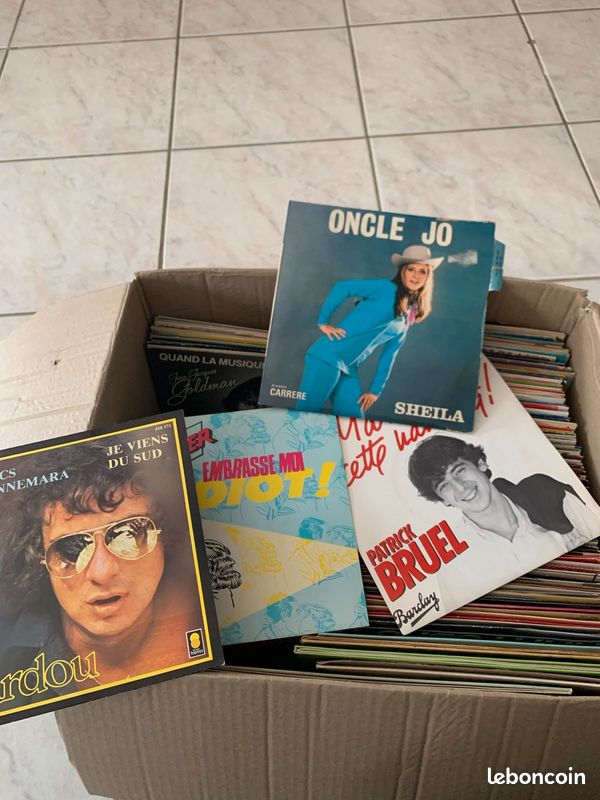 Vinyles 45 tours (100/110) - Collection