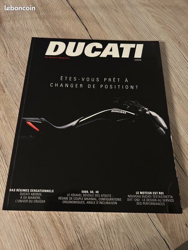 Ducati redline magazine 1/2016 - Équipement moto