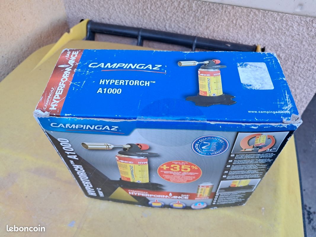 Chalumeau camping gaz neuf, pro pour brasure forte sur cuivre et laiton ...