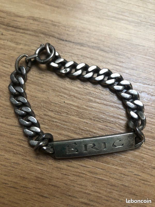 Gourmette en argent massif - Montres & Bijoux