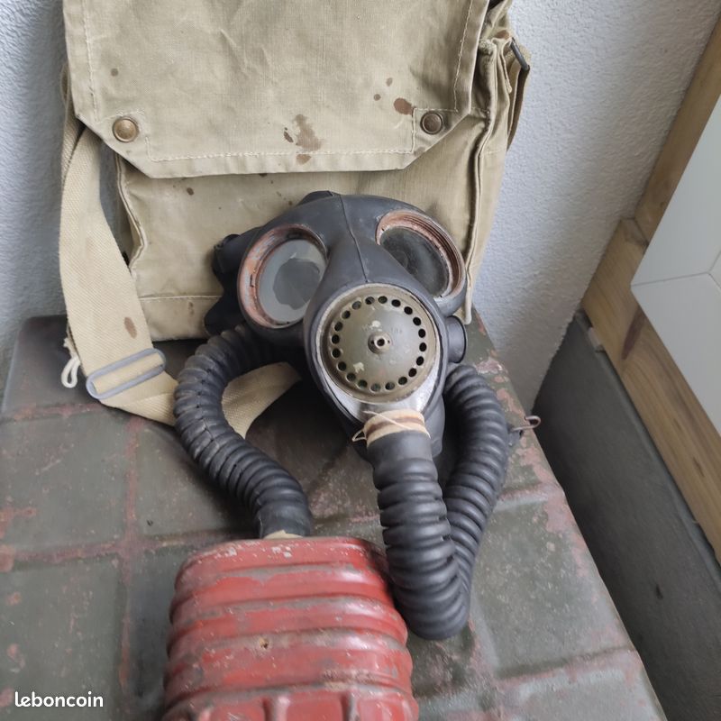 Masque a gaz anglais ww2 original - Collection